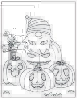 Halloween Gnome Coloring Pages {FREE, Printable} | Fairy Garden DIY